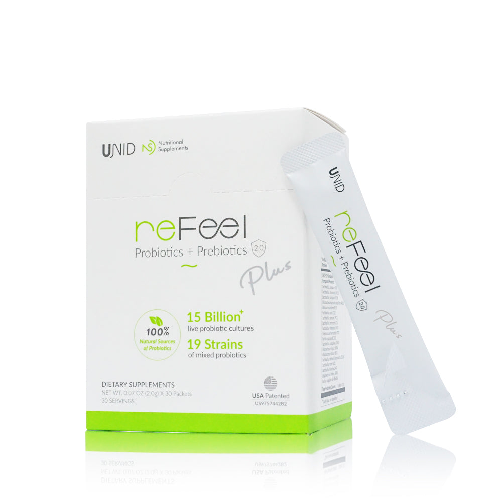 ReFeel 2.0 Probiotics + Prebiotics (30 packets/box) – UNID Shop